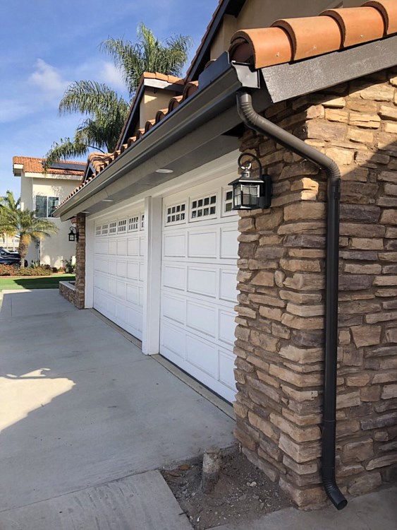6 inch K Style Gutter Photos, Anaheim, Yorba Linda, Fullerton, Orange, CA