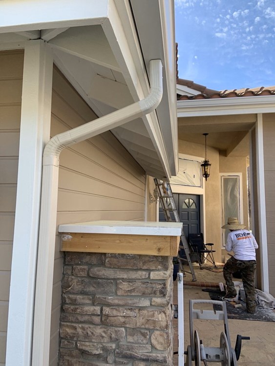 6 inch K Style Gutter Photos, Anaheim, Yorba Linda, Fullerton, Orange, CA