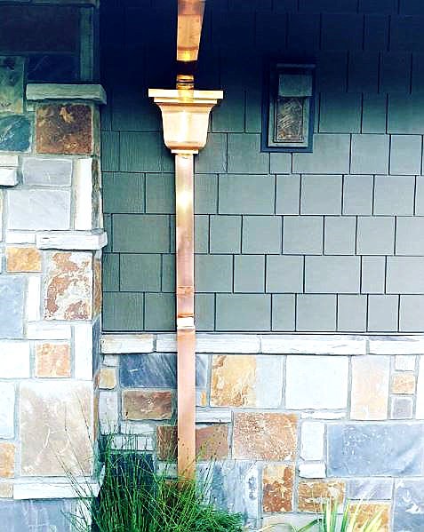 Copper Gutters, Anaheim, Yorba Linda, Fullerton, Orange, Tustin CA